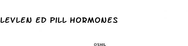 Levlen Ed Pill Hormones, Female Favorite Sex Position